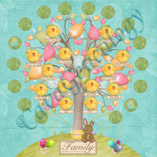 Preserving Heritage: Magnetic Family Tree game, revised