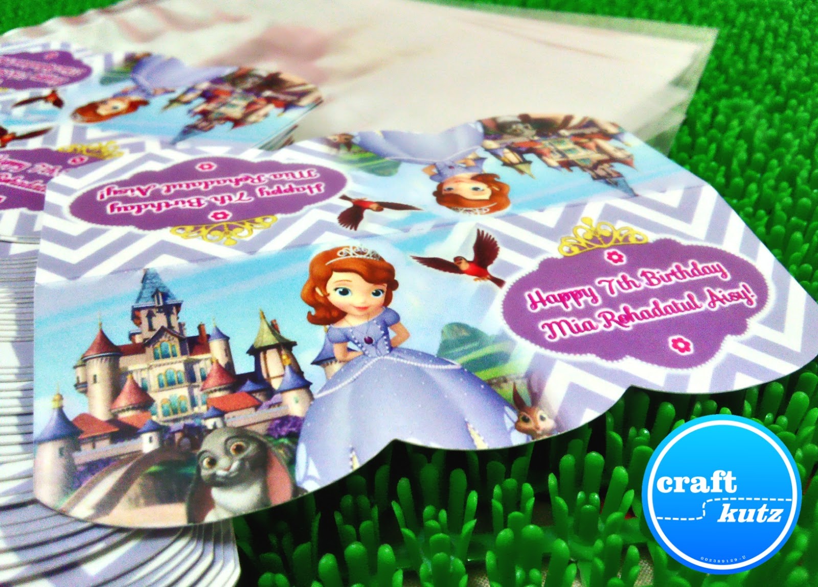 Princess Sofia Birthday Theme. ~ Craft Kutz