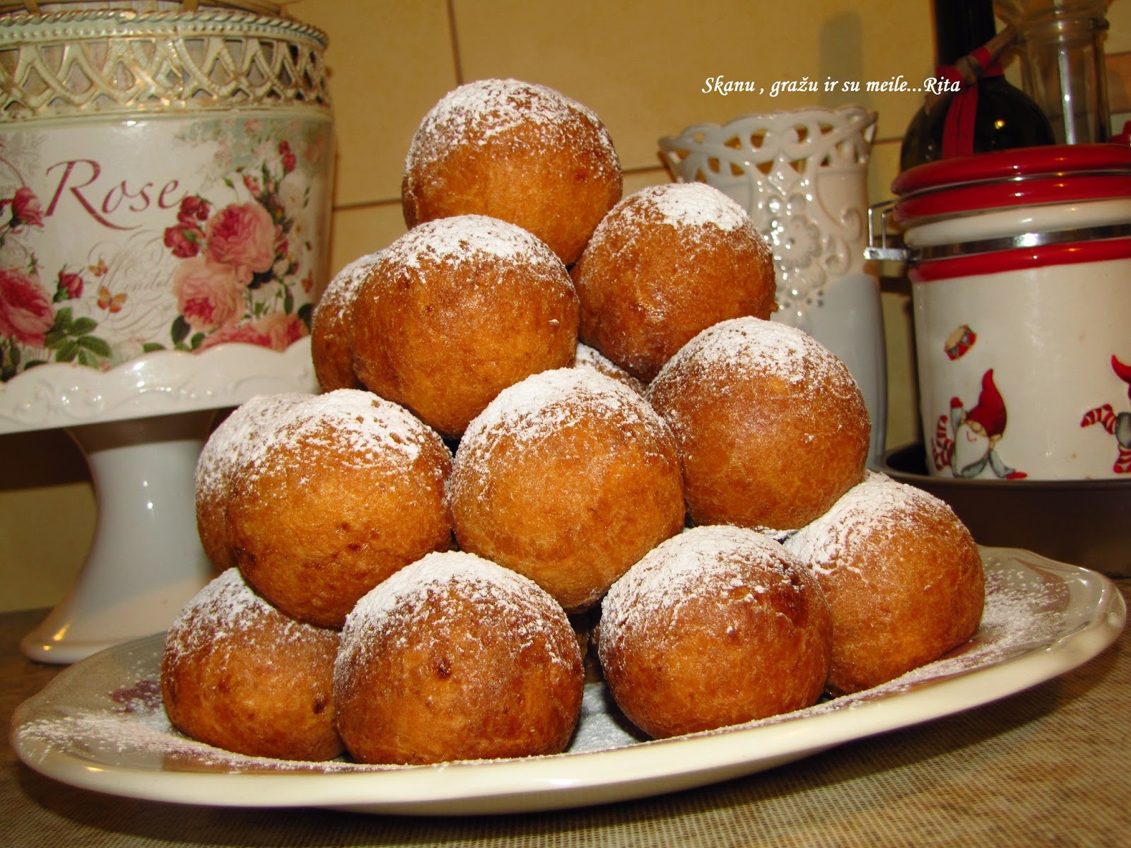 Ritos receptai : Varškės spurgos