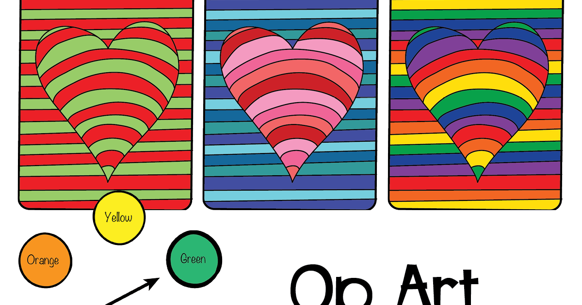 Simple Color Op Art
