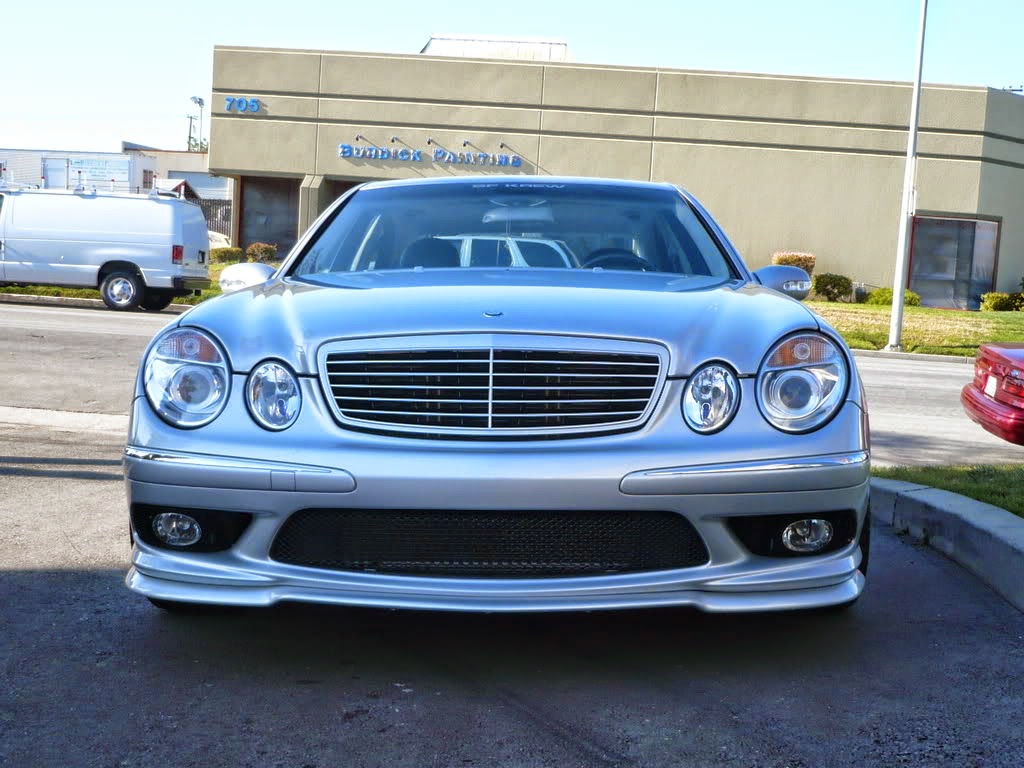 Mercedes E55 AMG W211 on R19 Carlsson wheels | BENZTUNING