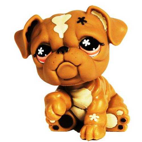 Littlest Pet Shop Singles Bulldog (#719) Pet | LPS Merch