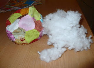 Patchworkowa Piłka (2) - Tutorial / Patchwork Ball - Tutorial