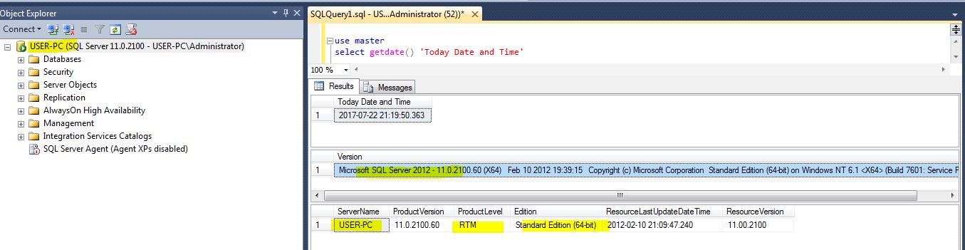 Ashok Kumar SQL Development and DBA Adminstrations Techi Blog : July 2017