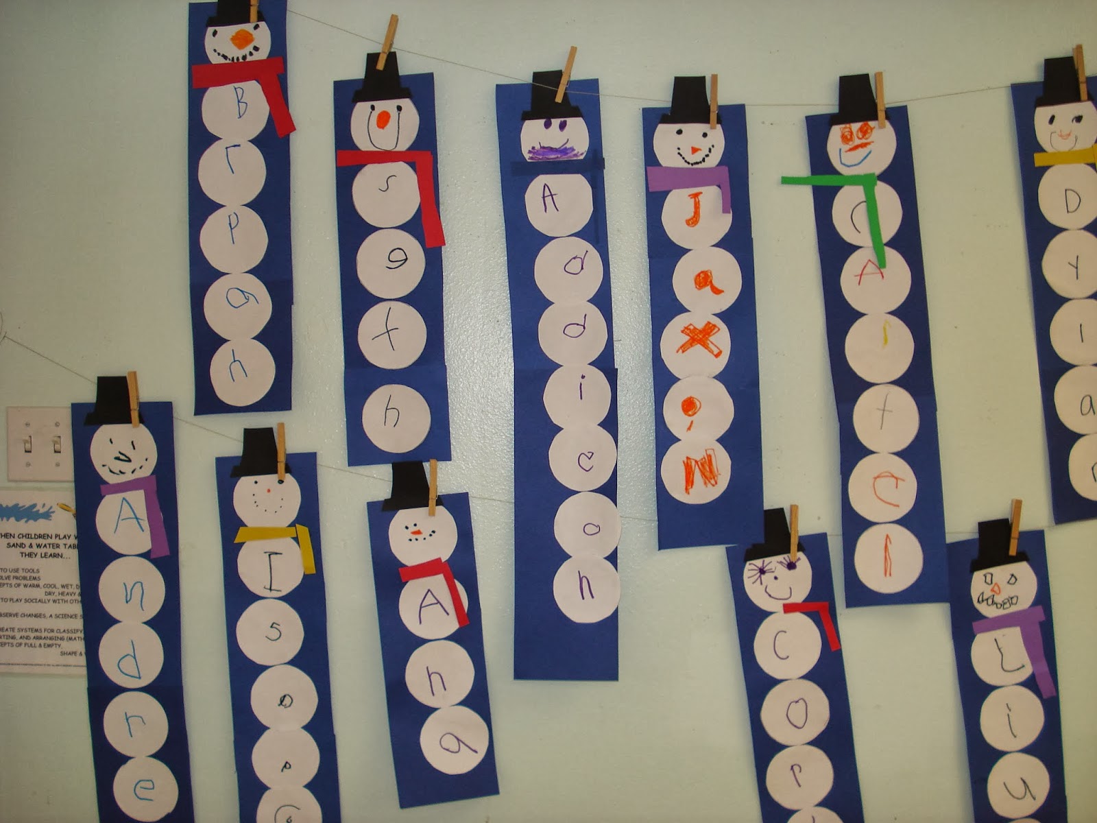 Pre K Sweet Peas: {Snow} & {Mittens}