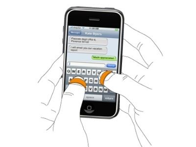 Finger Stylus, the rings that turn your fingers into styli | Mono-live