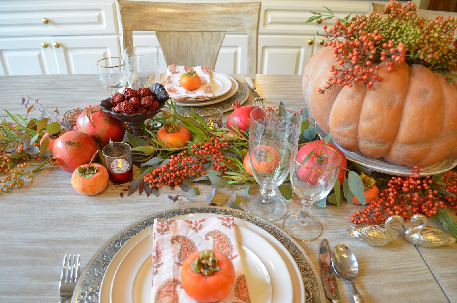 Entertaining From an Ethnic Indian Kitchen: My Thanksgiving table