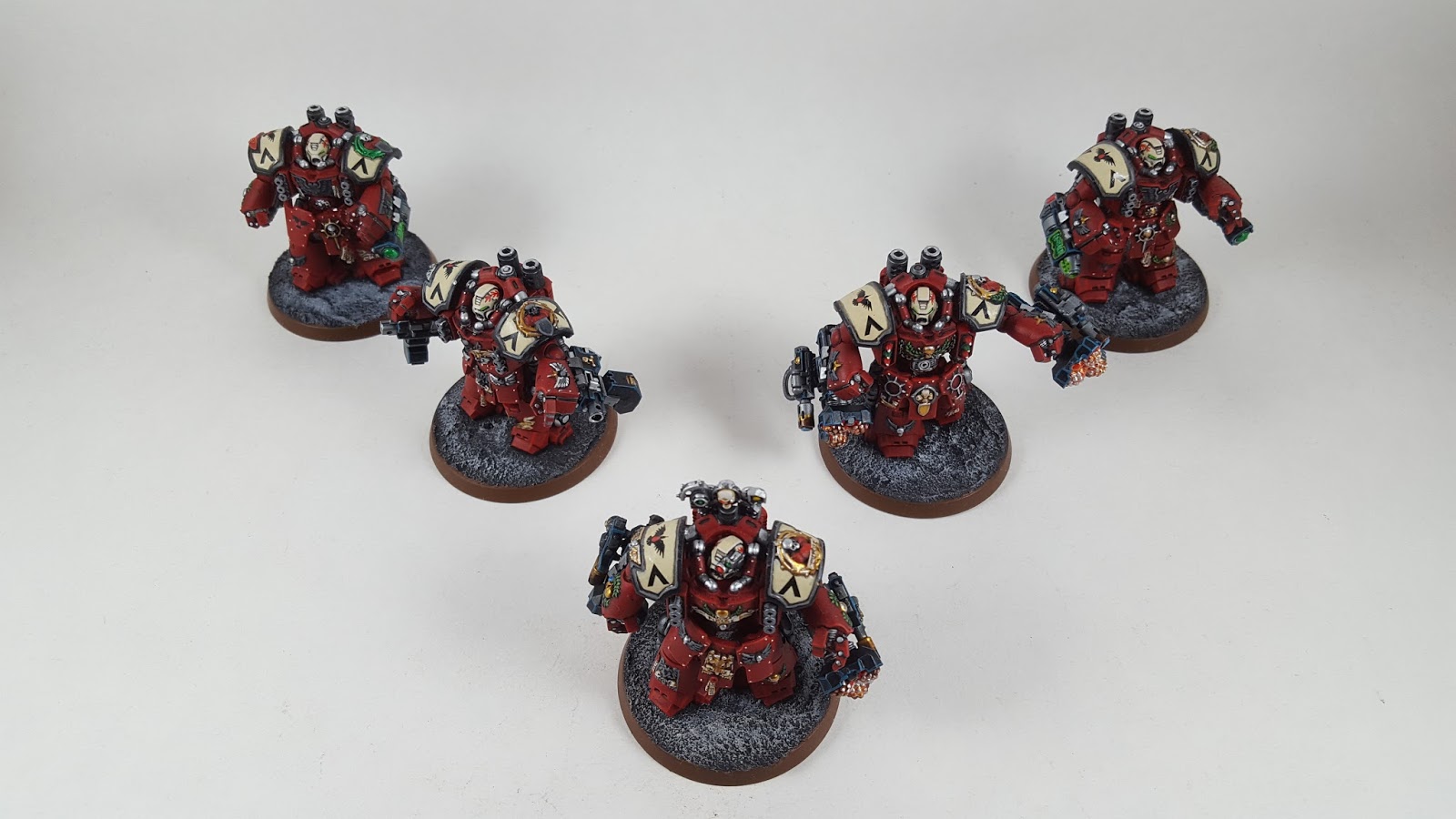 Tigurius's Omnis Arcanum Models: Blood Raven Centurions Completed!!