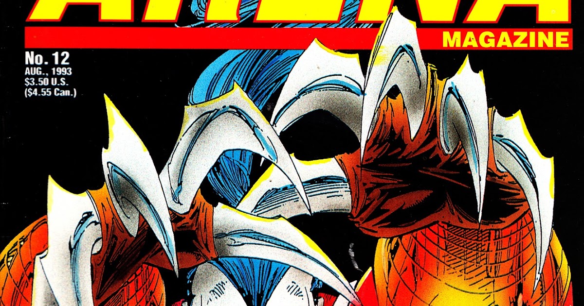 STARLOGGED - GEEK MEDIA AGAIN: 1993: ARENA US COMICS FANZINE ISSUE 12