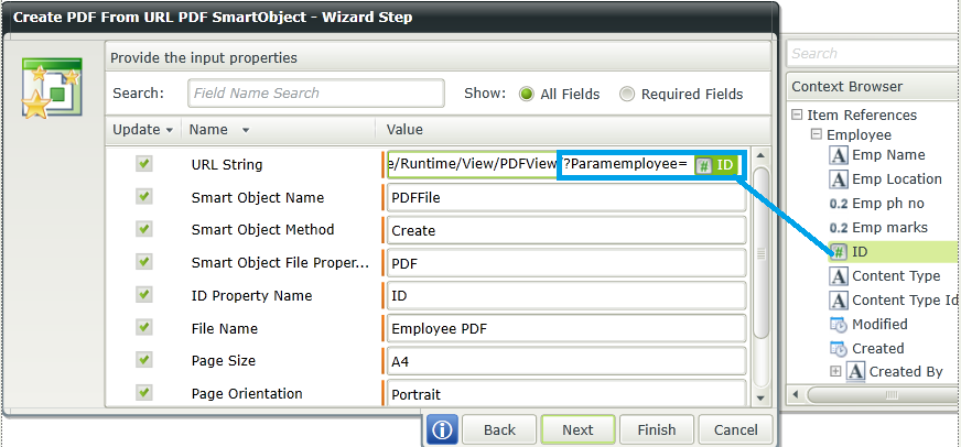 Create K2 PDF file using PDF Converter in an Advance SmartObject ...