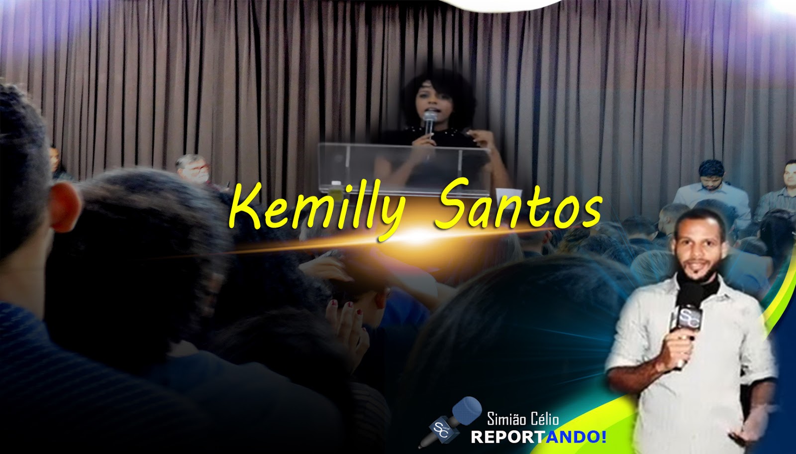 Na noite de ontem, quarta-feira, 13, a cantora Kemilly Santos, esteve ...