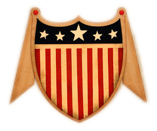 Needles 'n' Knowledge: Birdhouse 3D Gable Style Box with Shield