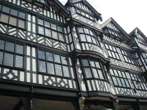 Tudor Style Buildings in Chester - Britain All Over Travel Guide