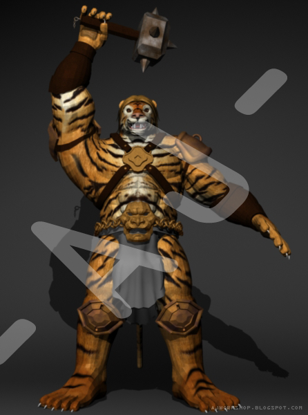 AJ Workshop: WIP: Tygor rendered image