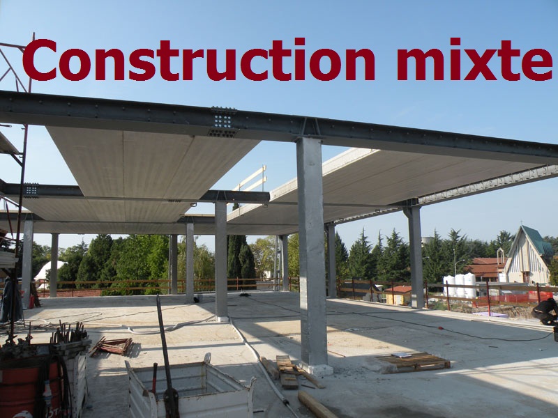 Construction mixte béton acier : Rapport PFE | Cours génie civil ...