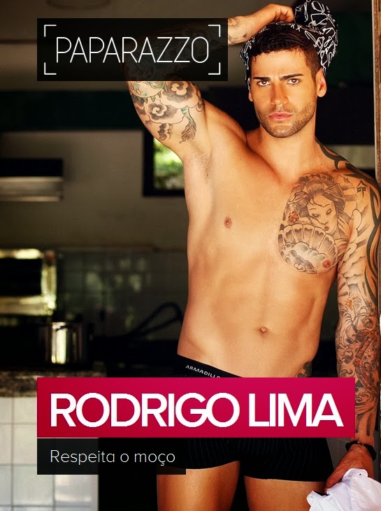 PRIVACIDADE G: EX-BBB14 RODRIGO LIMA NO PAPARAZZO