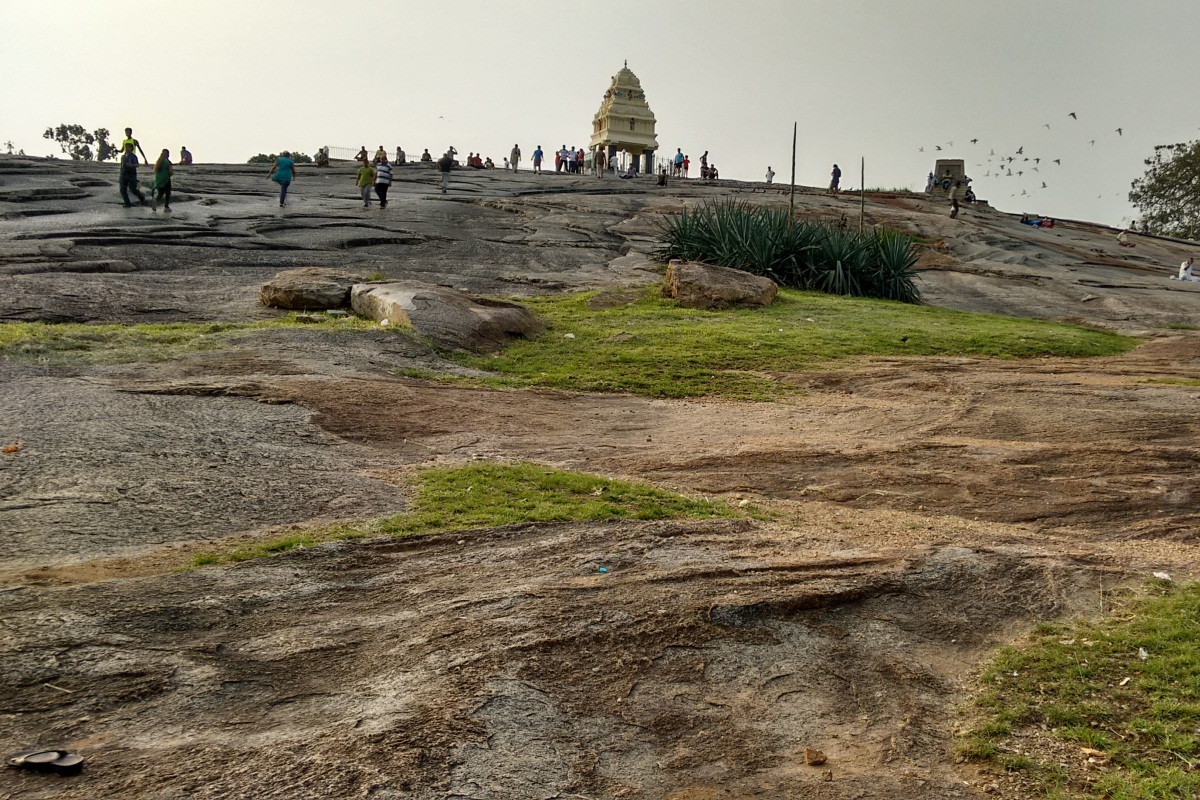 Journeys across Karnataka: Granite hillock of Lalbagh