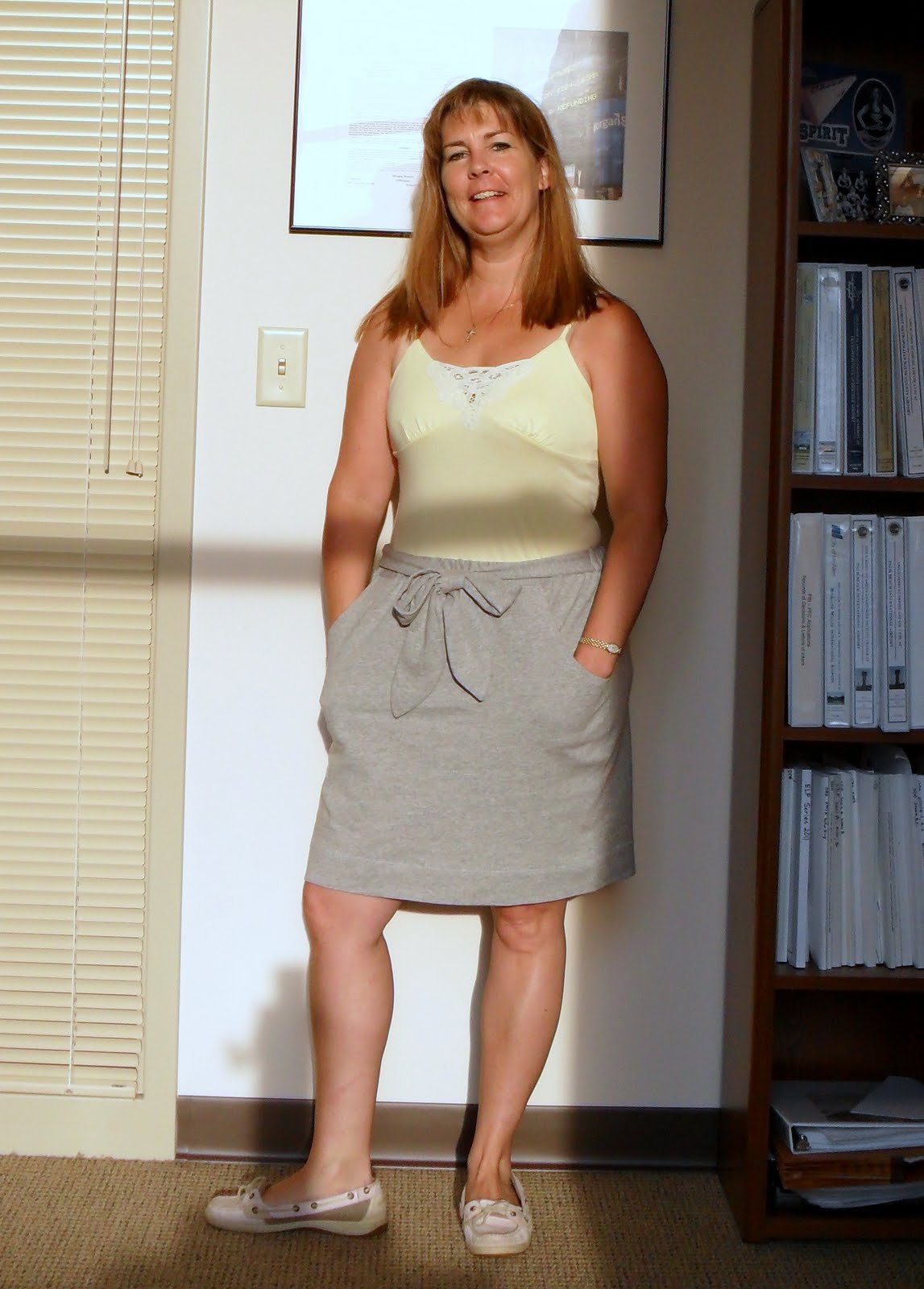 Simplicity misses skirts and pants 2258 pattern review by Bonnie O