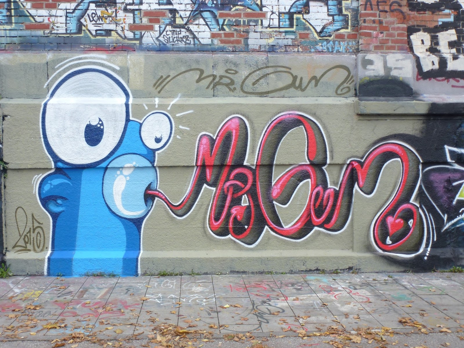 Streetart und urbane Kommunikation in München: Oktober 2015