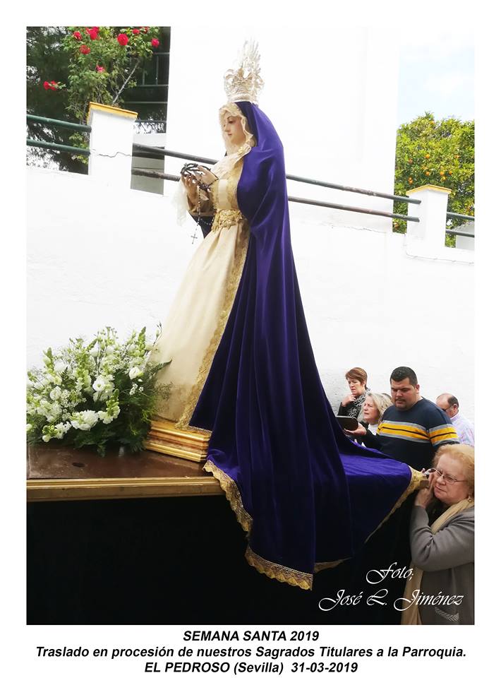 Arte y Devoción : Traslado de la Hdad de la Misericordia de El Pedroso