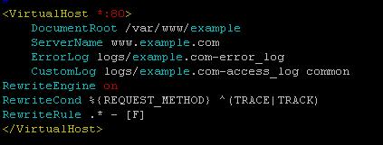 Linux and DevOps technical stuff: How to disable HTTP Trace & Track ...
