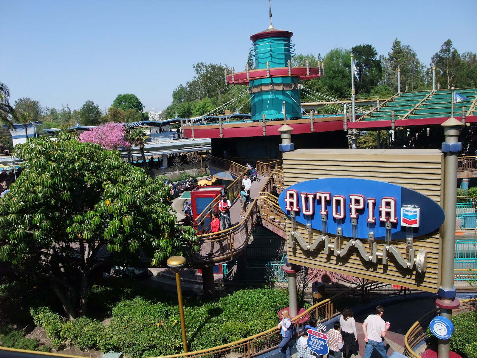 Tomorrowland from "above"