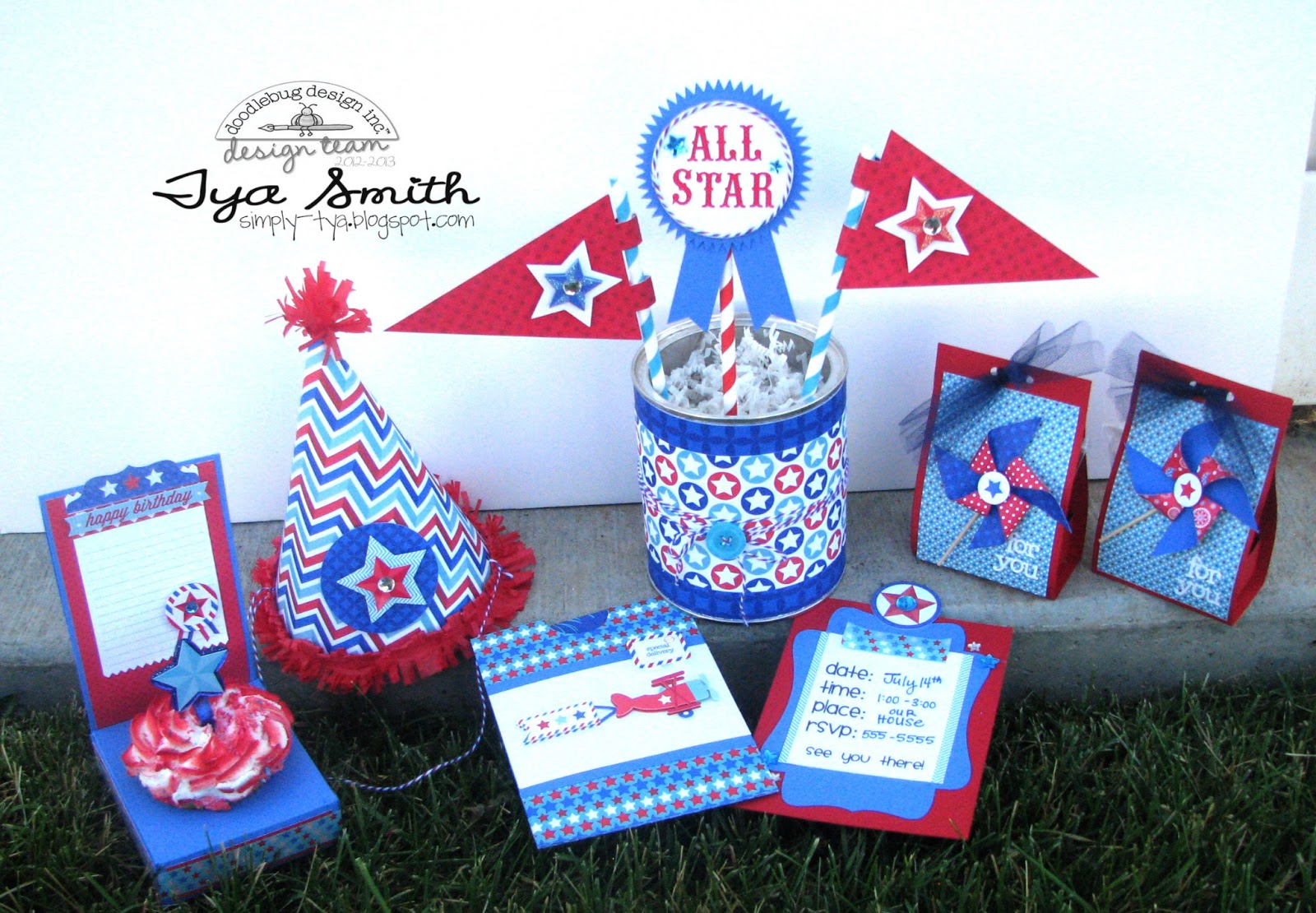 Doodlebug Design Inc Blog: All Star Boy Themed Party by Tya