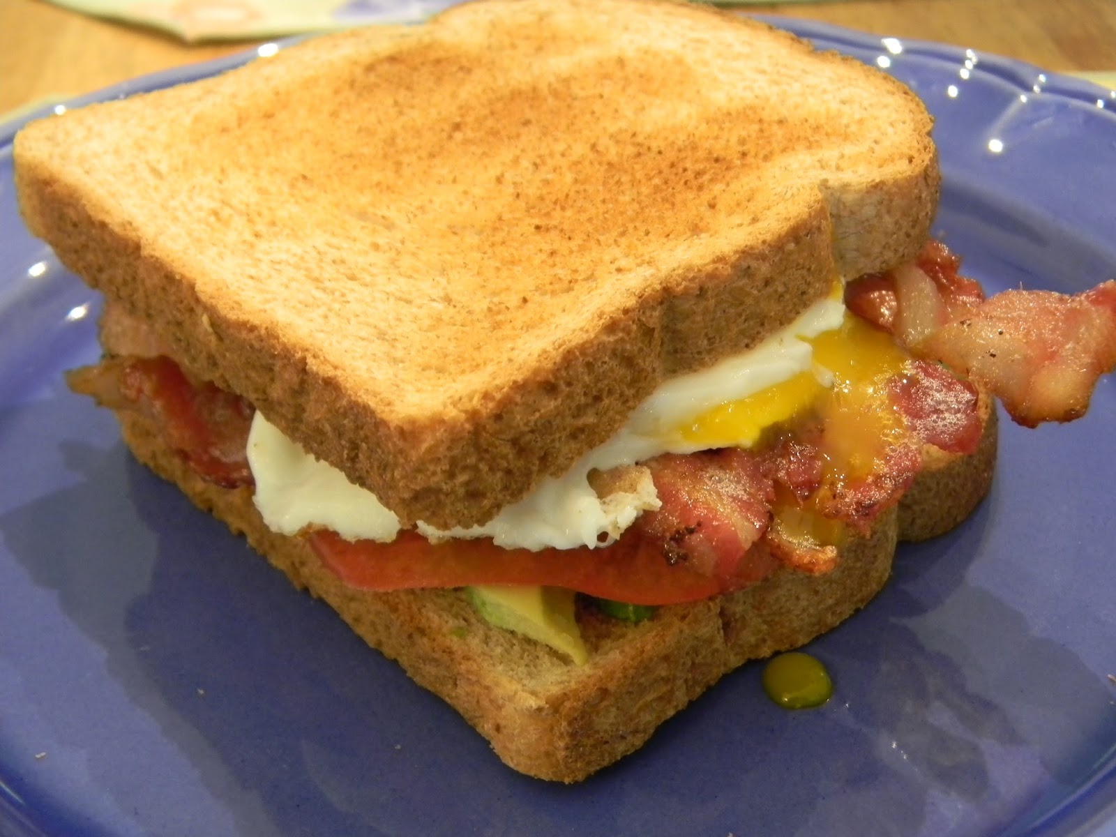 One Day At A Time - From My Kitchen To Yours: BTAE Breakfast Sandwich