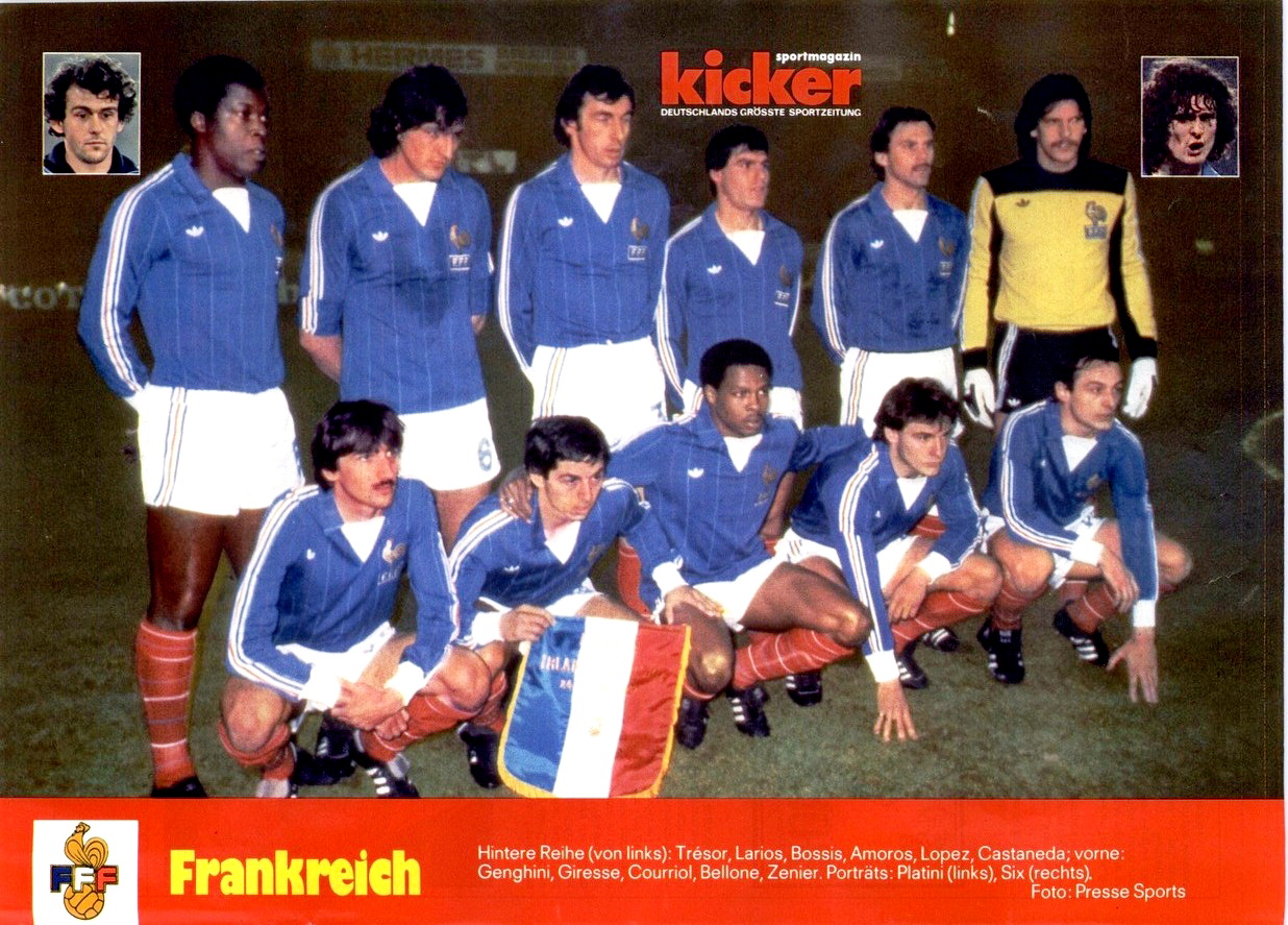 ⚽Selección de FRANCIA 📆1903 🔚1990