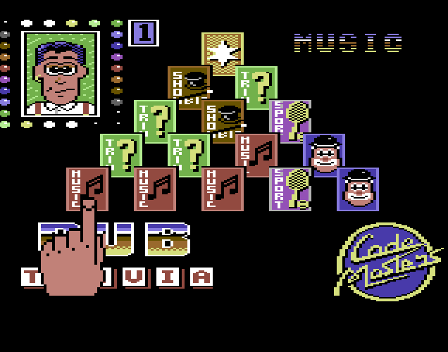 VGJUNK: PUB TRIVIA / BLOCKBUSTERS (COMMODORE 64)