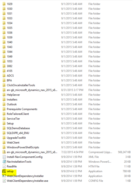 Dynamics 365 Customer Engagement: Steps for Installing Nav 2015