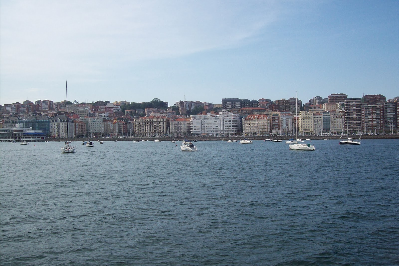 Escenas de Santander: Vista desde la bahía