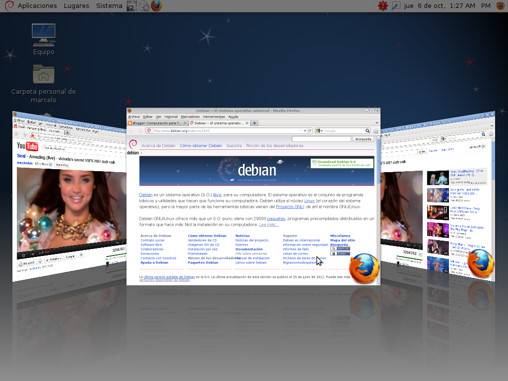 Computación para Todos: Instalar y Configurar Compiz en Linux Debian ...