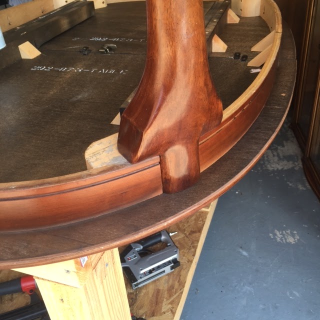 The Gingered Peach Crafts: How to: Tables and staining particle board