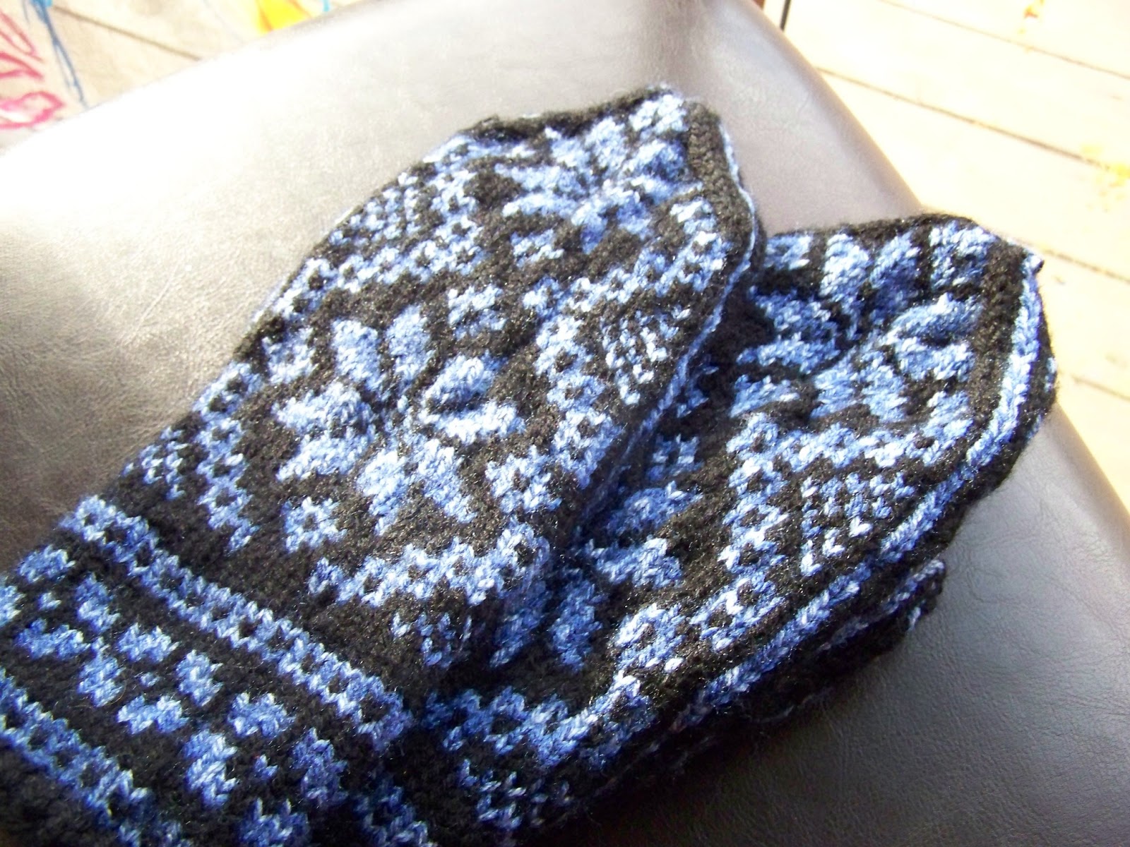 In Progress: FO: Selbu Mittens
