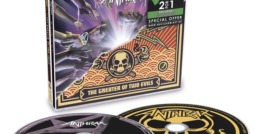 Revolution Rock On-Line: Anthrax: Discos de John Bush relançados em box
