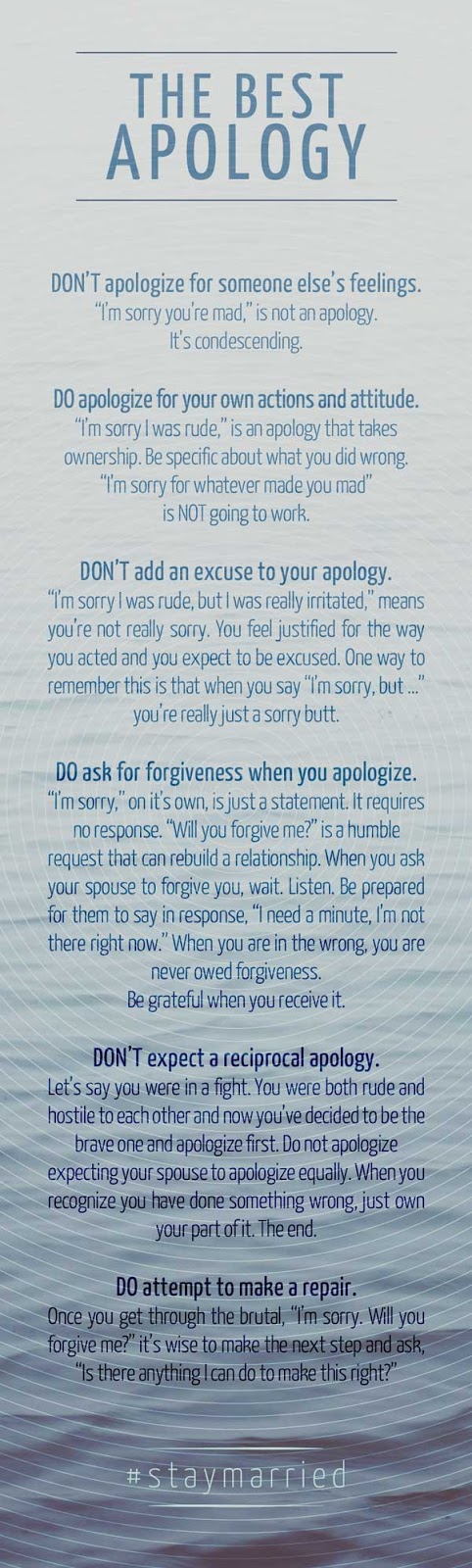 MY Confidential: The Best Apology - How To Say Sorry Like You Mean It