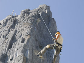 What Is Dictionary: What is abseiling