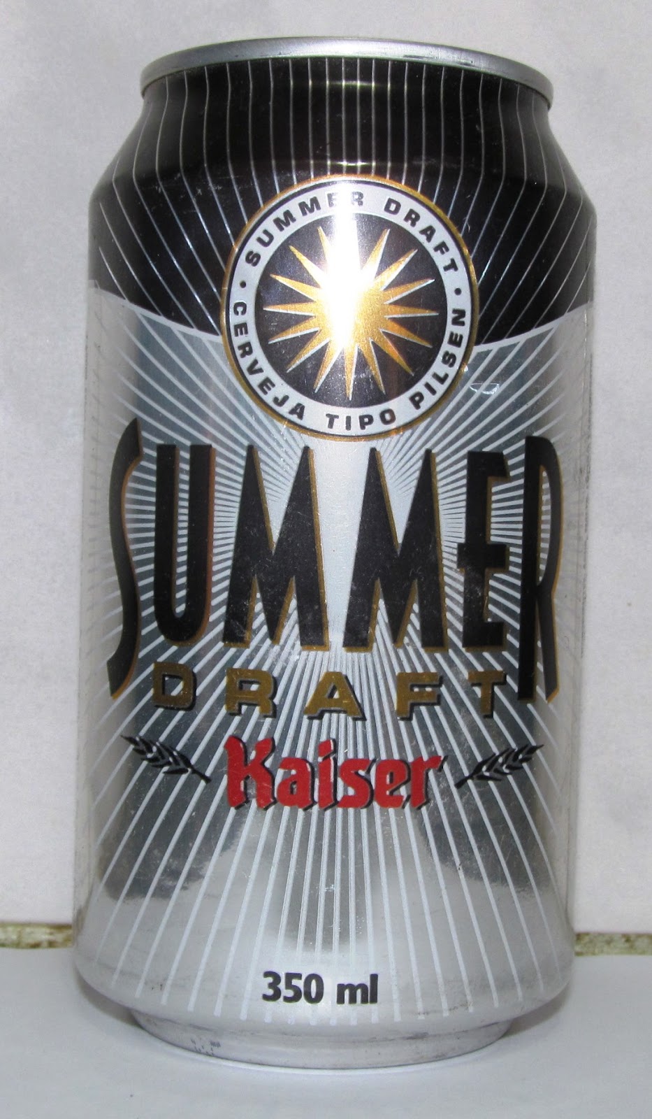 LATAS Y BOTELLAS COLECCIÓN: SUMMER DRAFT KAISER BRASIL 2000