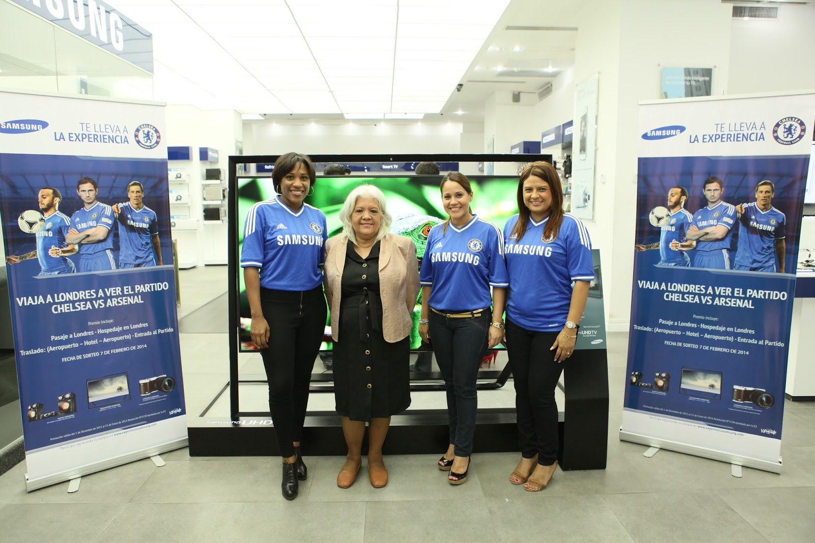 Samsung premia a sus consumidores y los lleva a ver un partido del ...