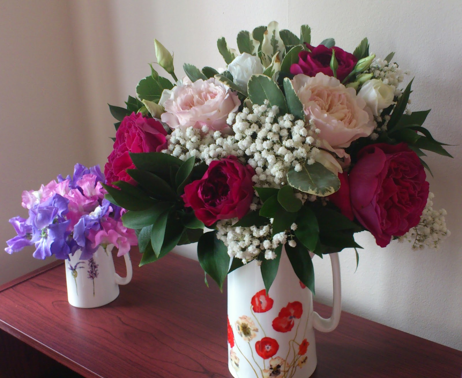 Flowers by Shamini: Not-so-flat flowers