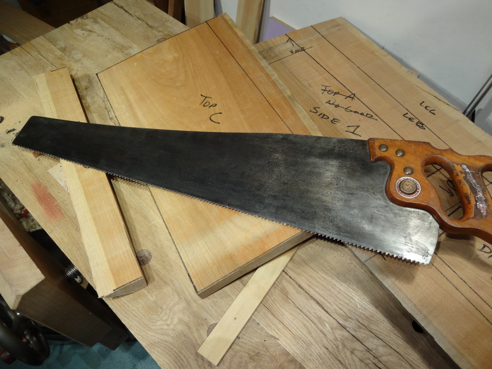 Toolerable: Slowly But Surely - Milling Lumber By Hand