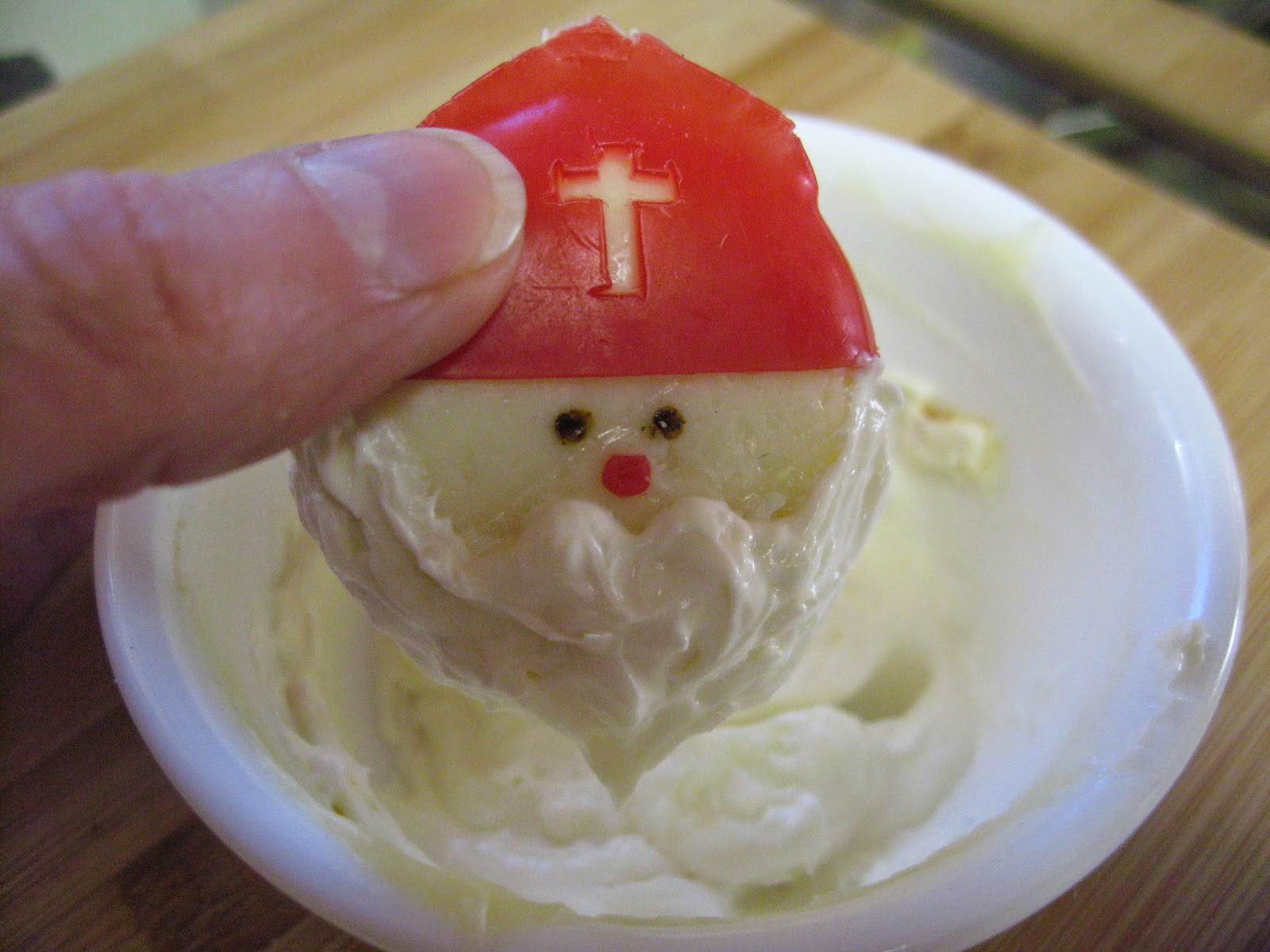 Catholic Cuisine: Babybel Cheese St. Nicholas