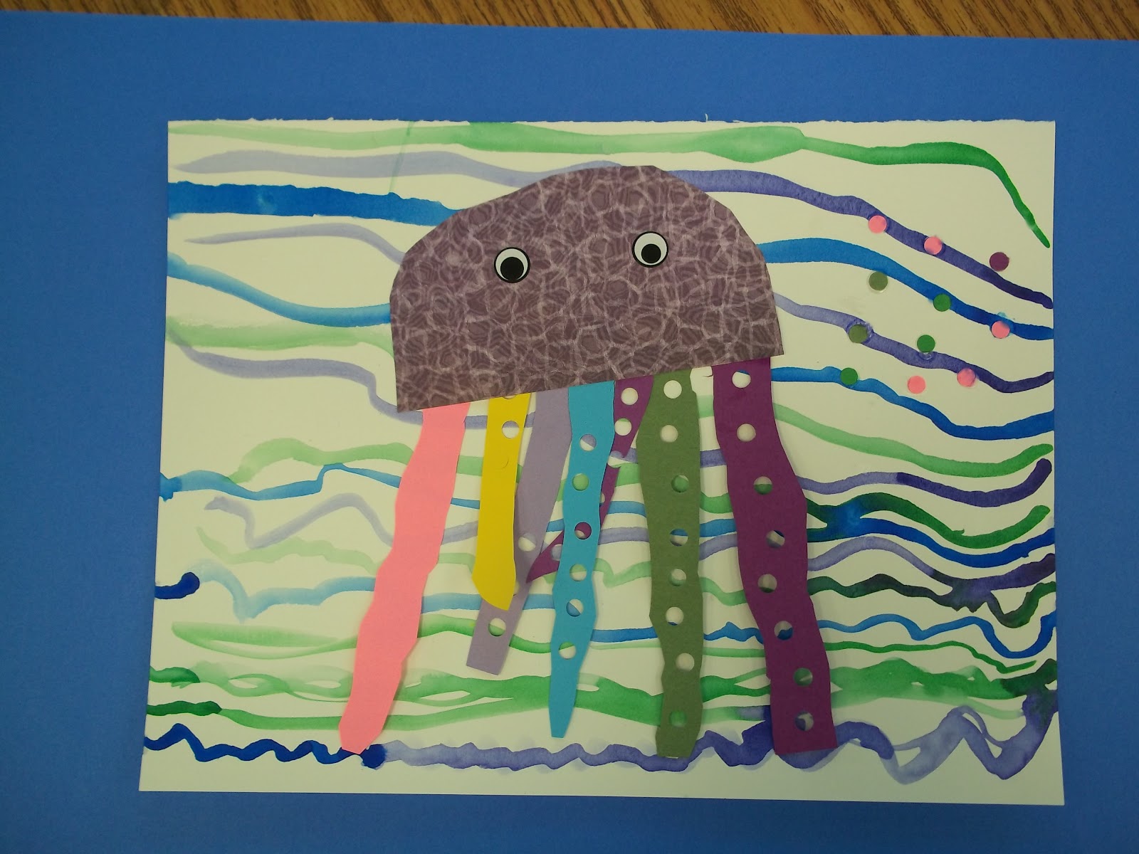 Mrs. Knight's Smartest Artists: Collage and Illustration, 1st grade