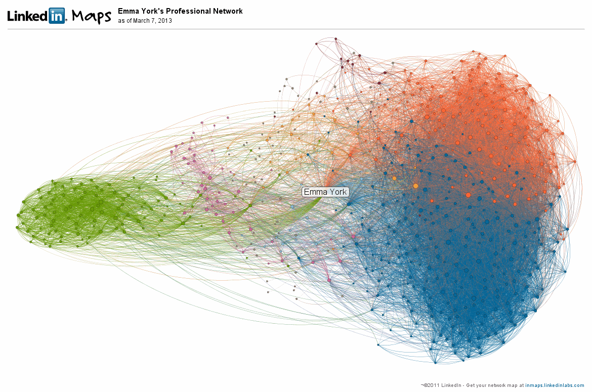 the bigger picture: LinkedIn Maps