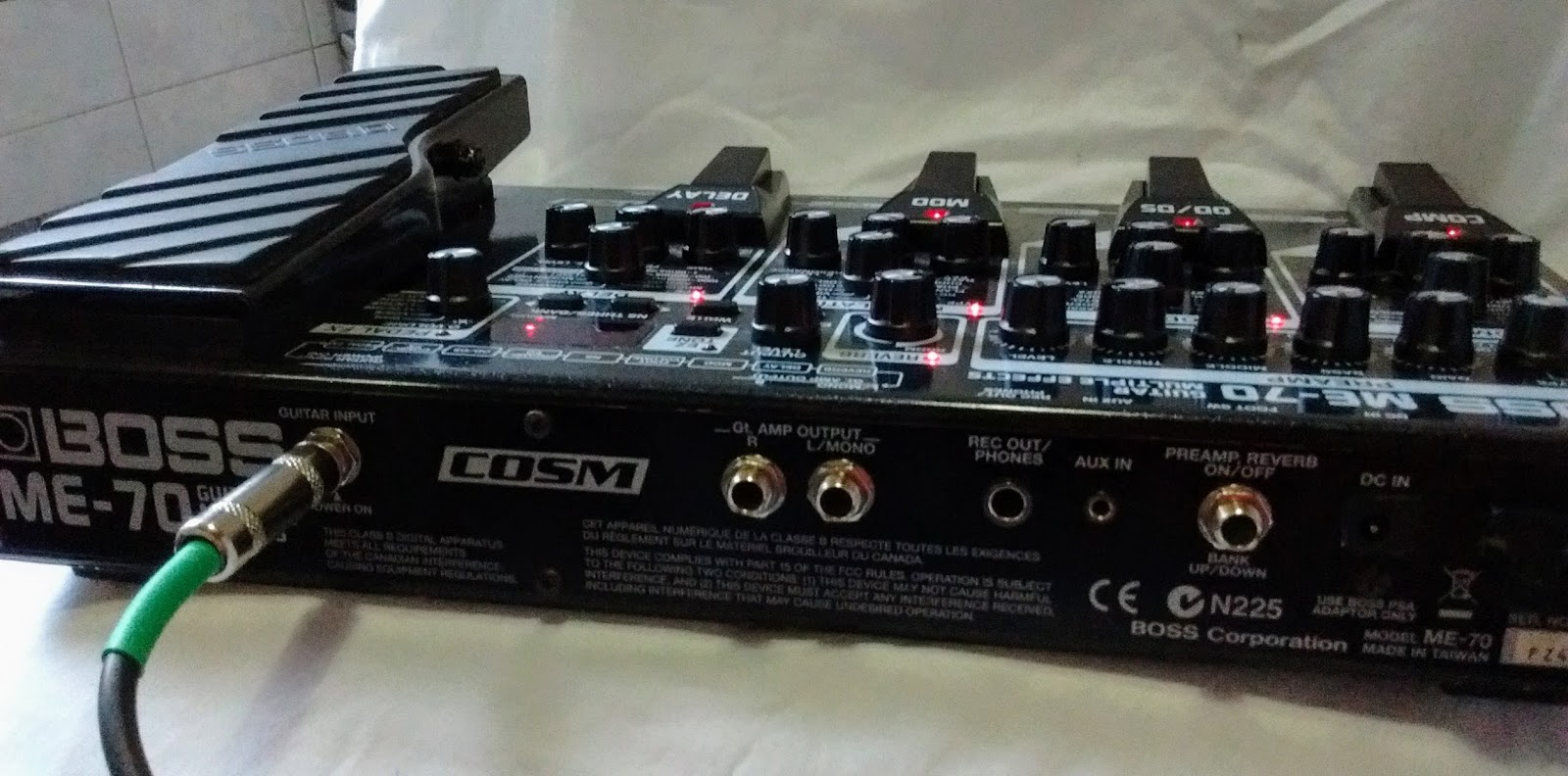 Pedalera Multiefectos Boss Me 70 Impecable