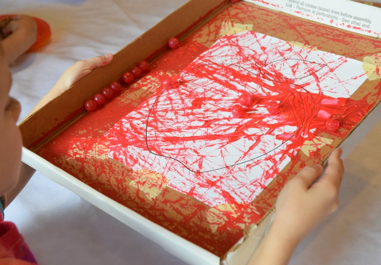 Marble Painted Apples | What Can We Do With Paper And Glue