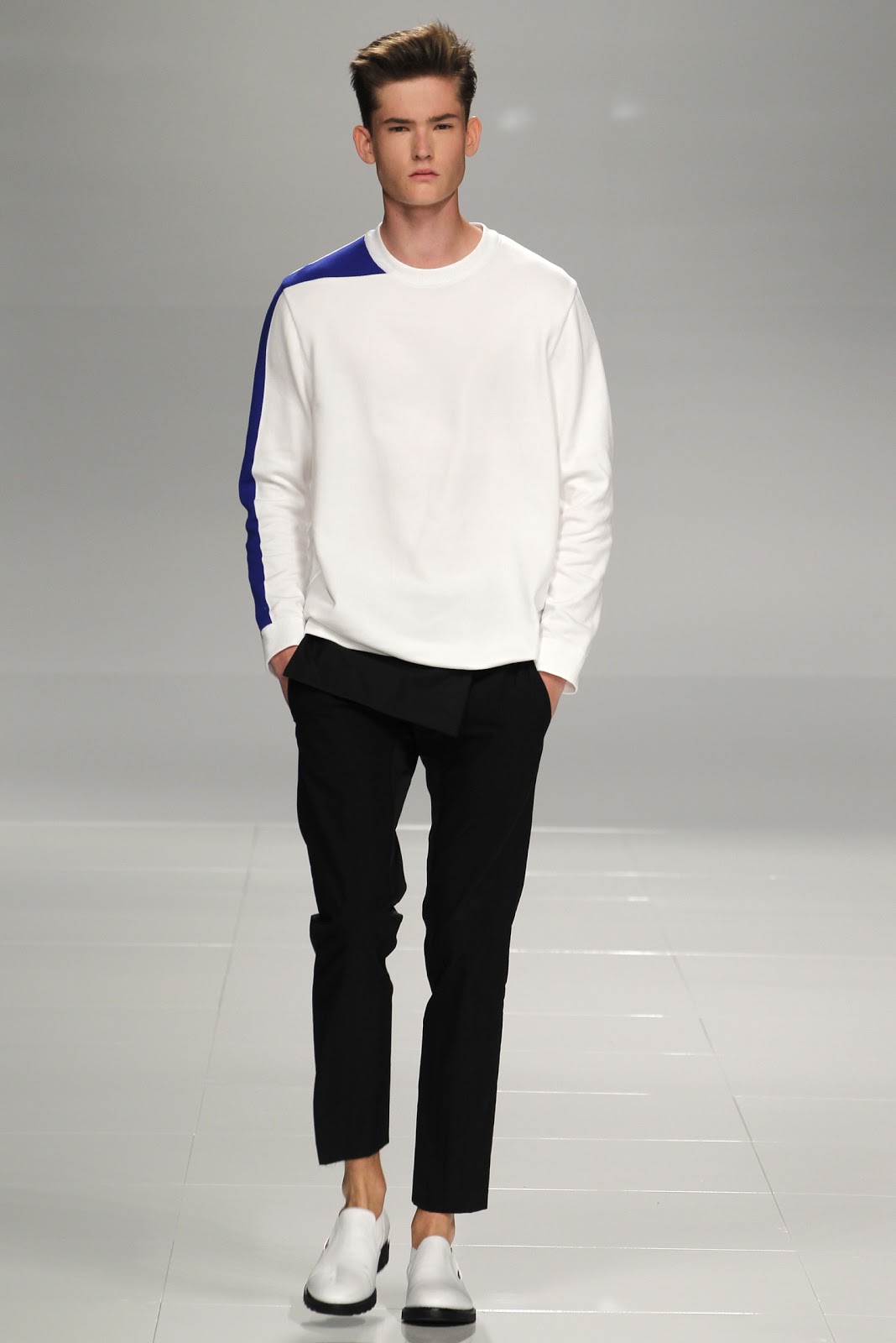 Male Model Otaku: [Newface] Felix Riess: Spring/Summer 2014 【London ...