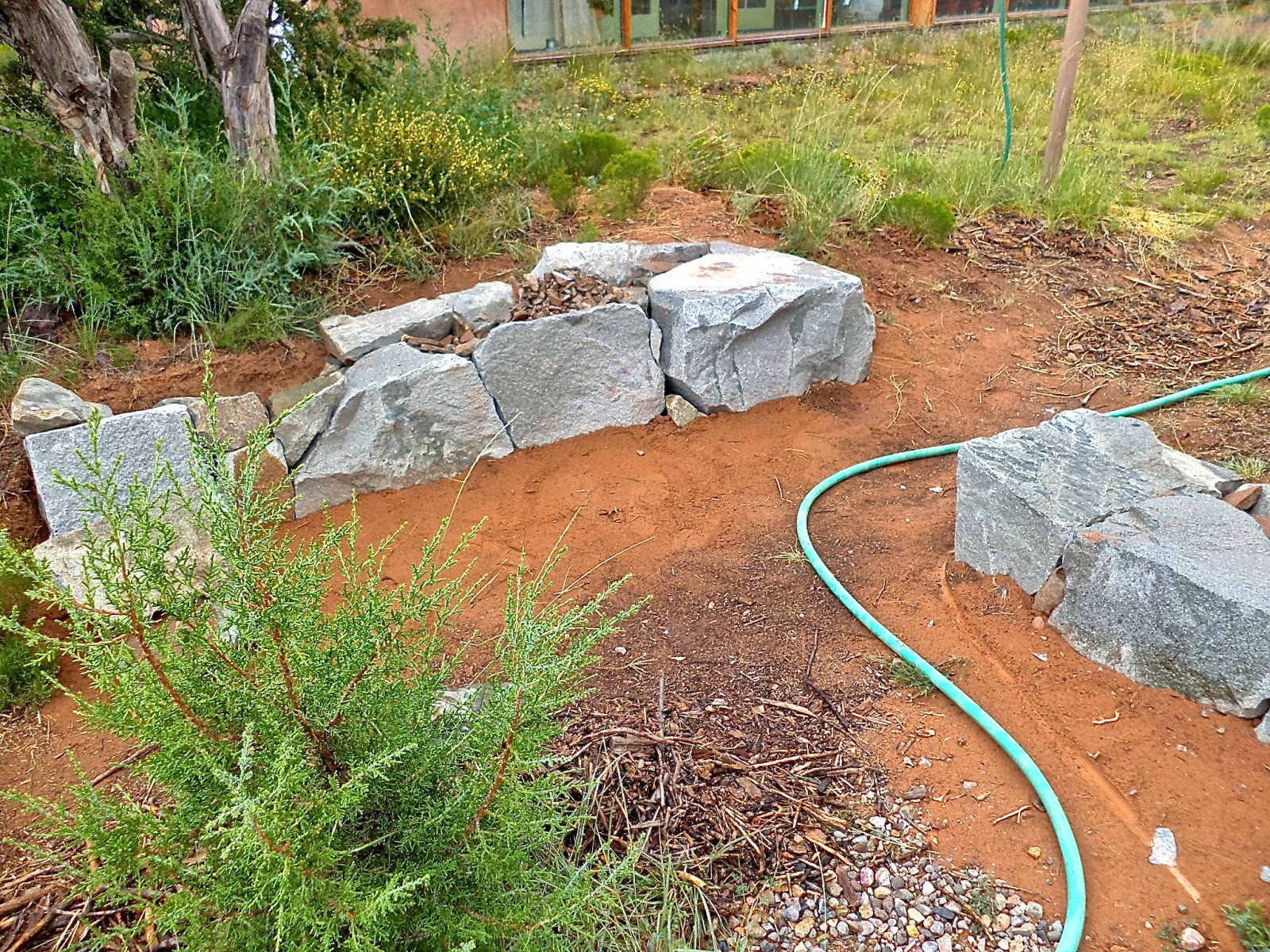 Alt. Build Blog: Building An Adobe Wall: #1 Stone Foundation