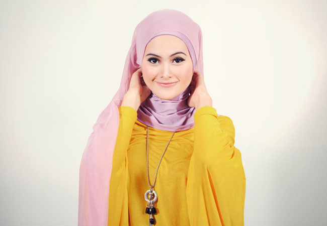 Cara Memakai Jilbab Paris Modis | Hijab Yuk